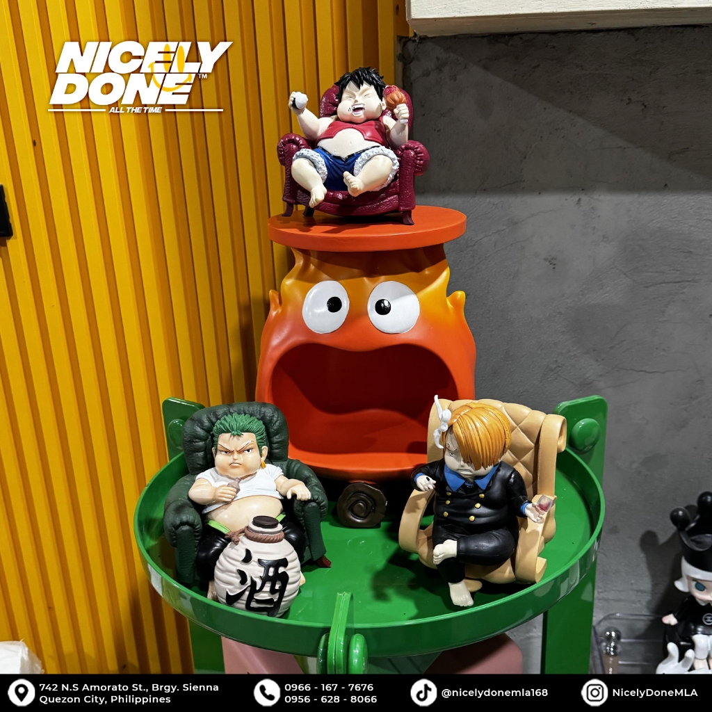 Nicelydone One Piece Fat Series Figure Fun/Collection/Anime | Shopee ...