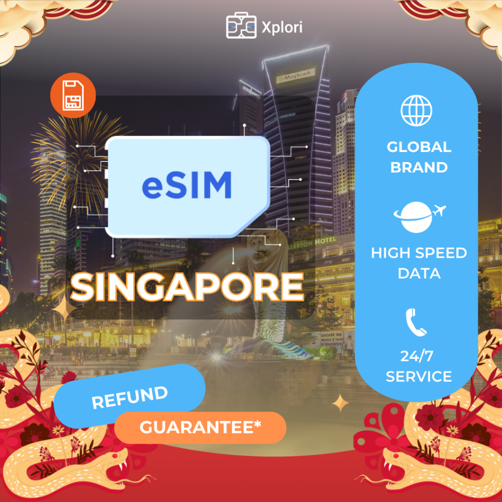 [ESIM] Singapore Travel eSIM - High-Speed 4G/5G Unlimited Data (15, 30 ...