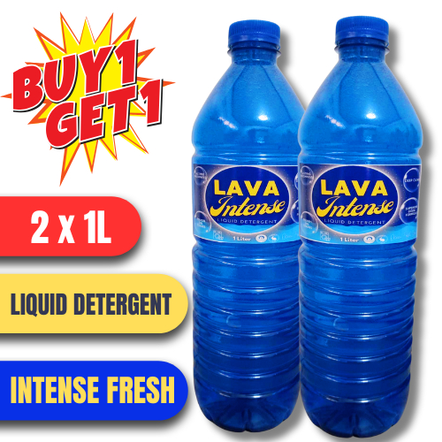 LAVA Intense Liquid Laundry Detergent with Oxybleach - Intense Fresh ...