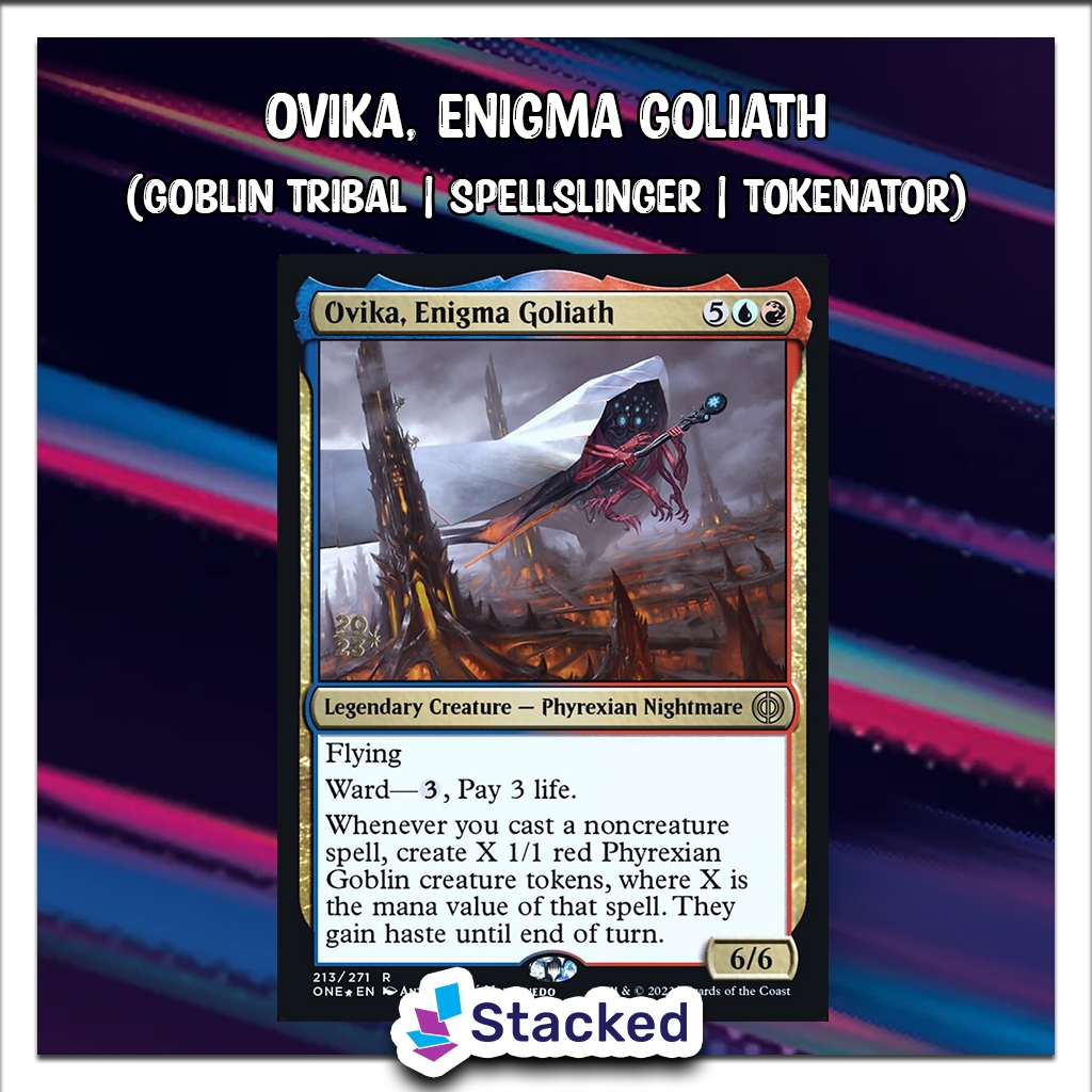 MTG EDH Commander Deck - Ovika, Enigma Goliath (Constructed) | Shopee ...