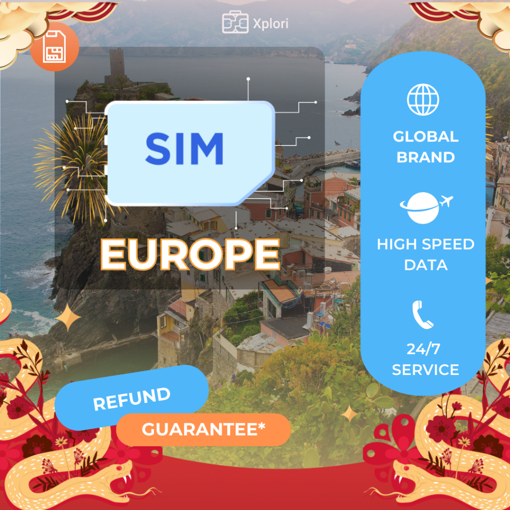 Europe Travel SIM - High-Speed 4G/5G Unlimited Data (15, 30 Days ...