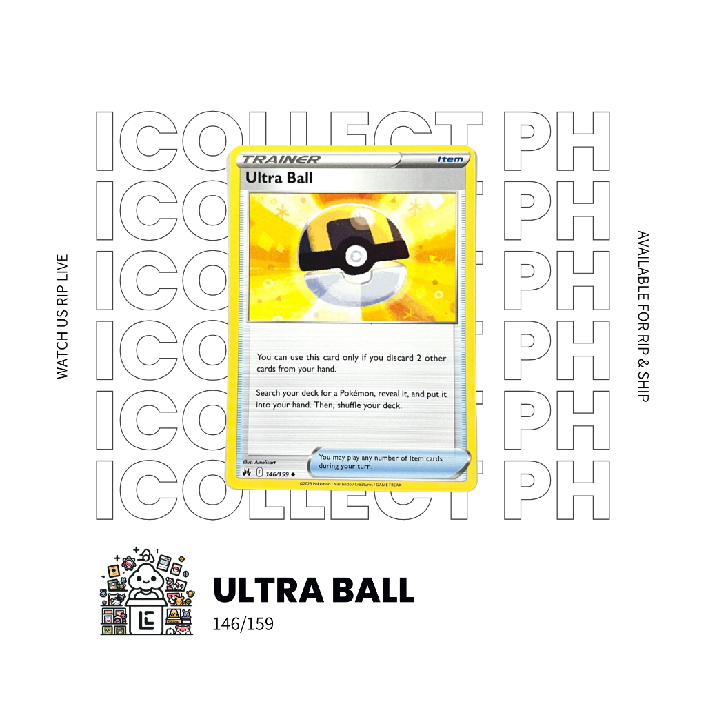 Pokémon TCG: Trainer Ultra Ball | Shopee Philippines