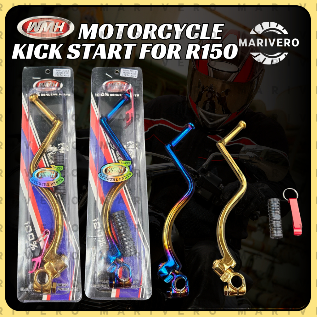 COD WMH Motorcycle Kick Starter For Raider150 Gold Titanium Gold High ...