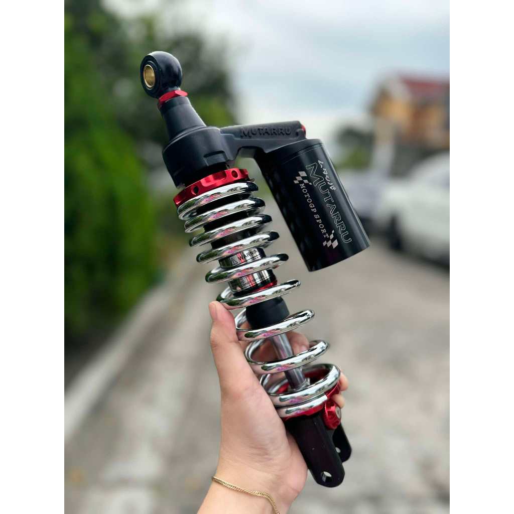 MUTARRU SHOCK V2 MOTOGP BLACK SERIES ADJUSTABLE HEIGHT AND SPRING ...