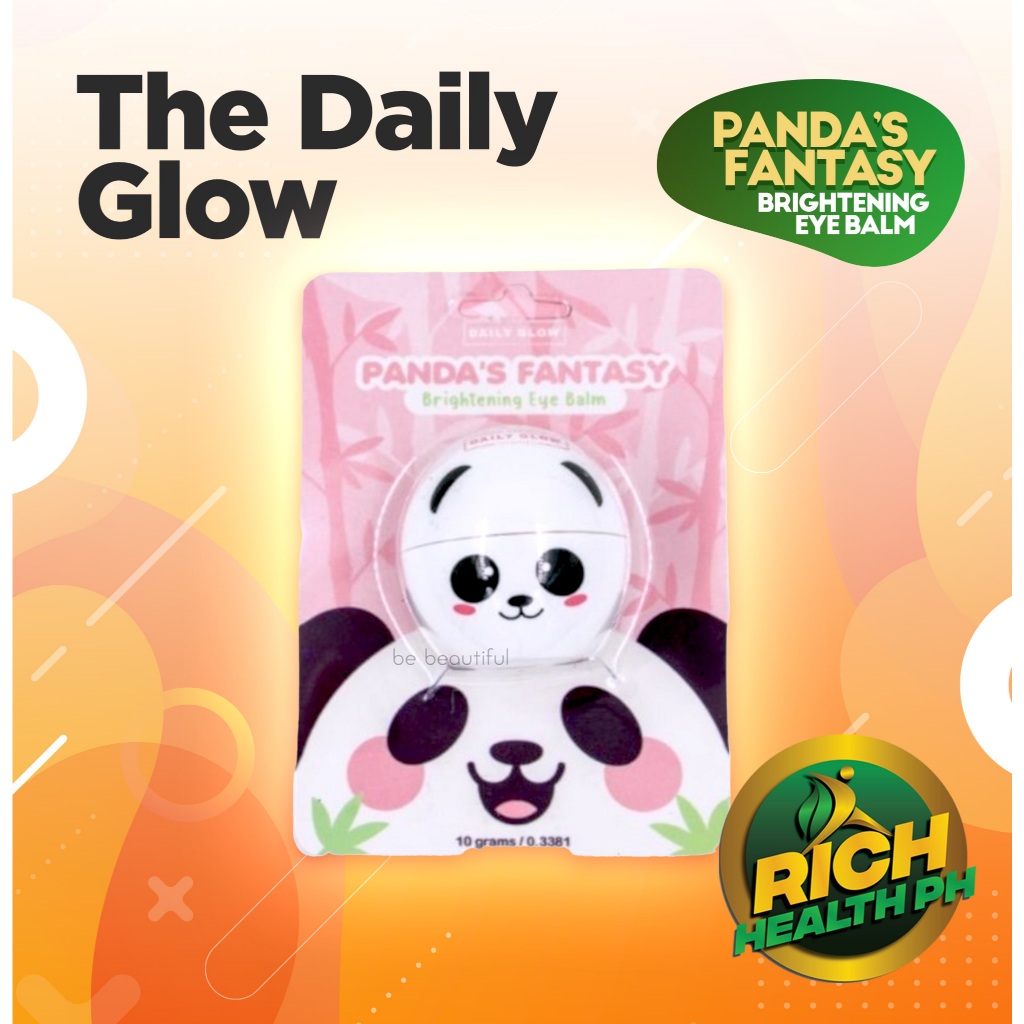 The Daily Glow Panda's Fantasy Brightening Eye balm 10grams | Shopee ...