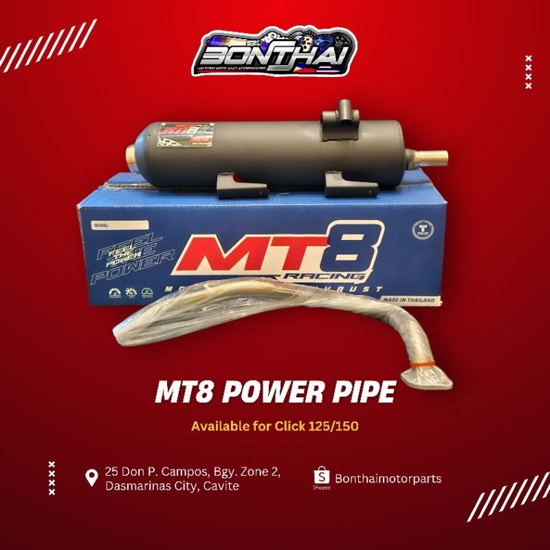 MT8 POWER PIPE W/ STAINLESS TIP | Shopee Philippines