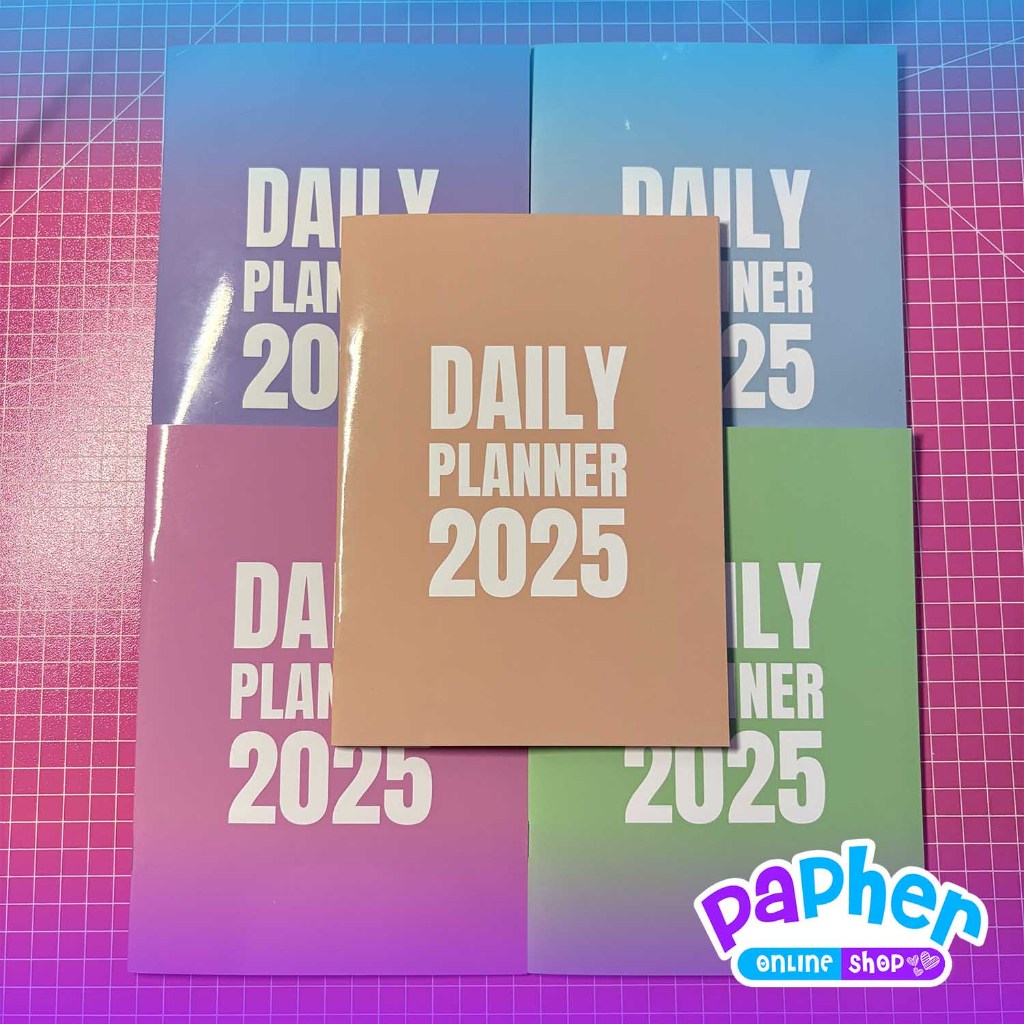 2025 Planner Daily Schedule - A5 Size - Notebook Style - Compact & Thin ...