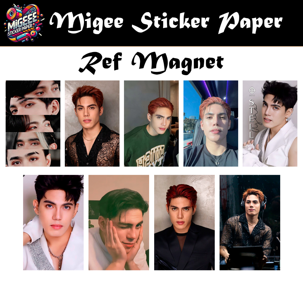 SB19 STELL Ref Magnet or Sticker (ATM SIZE) | Shopee Philippines