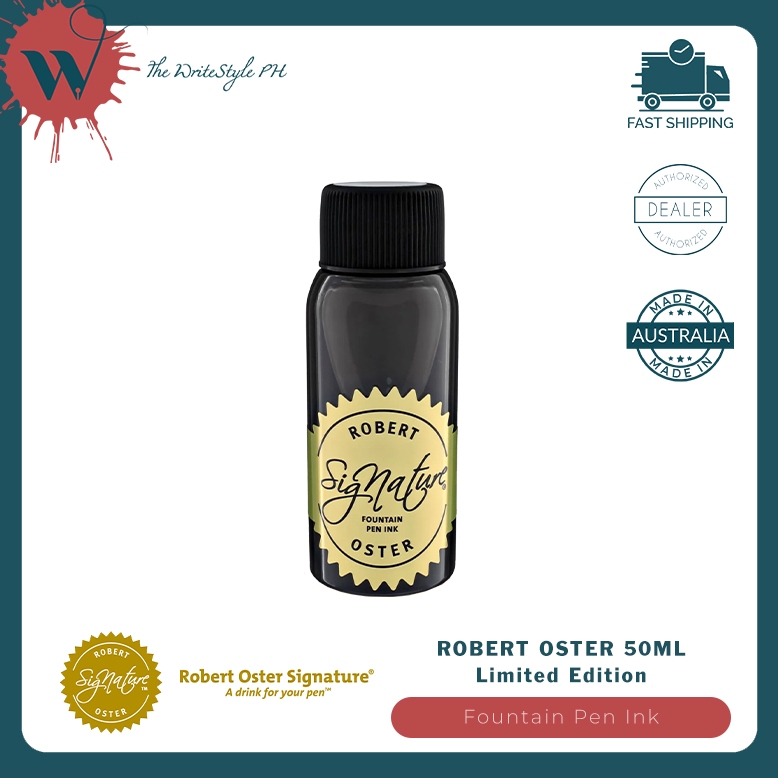 Robert Oster Signature Fountain Pen Ink [50ml] Limited Edition | Shopee ...