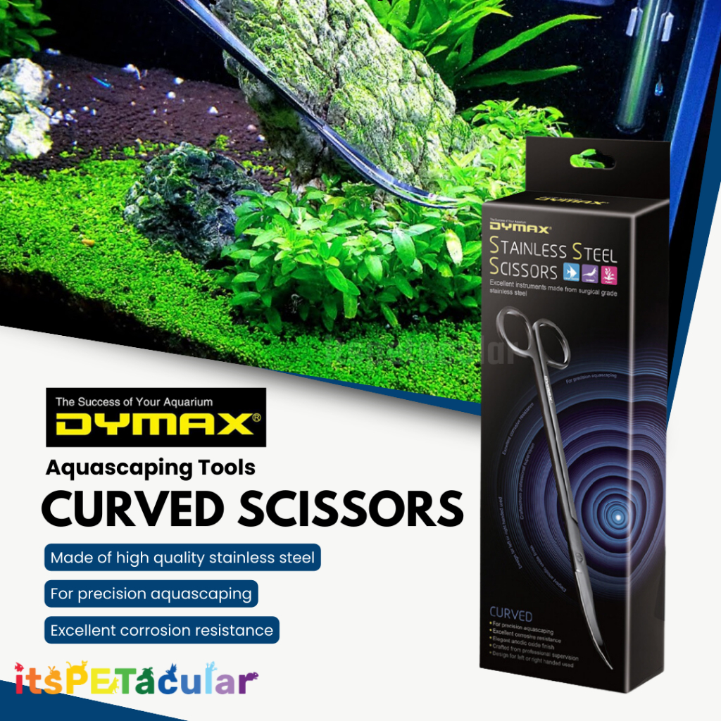 DYMAX Aquarium Scissor Curved - Aquascaping Scissor Curved | Shopee Philippines