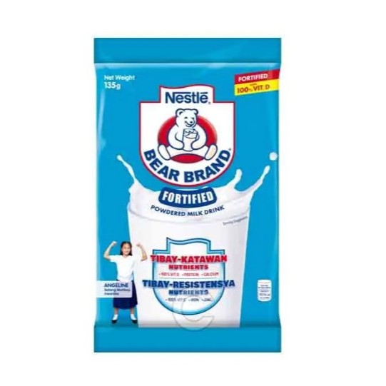 BEAR BRAND POWDER MILK FORTIFIED SWAK PACK CHOCOLATE FLAVOR GROCERY ...