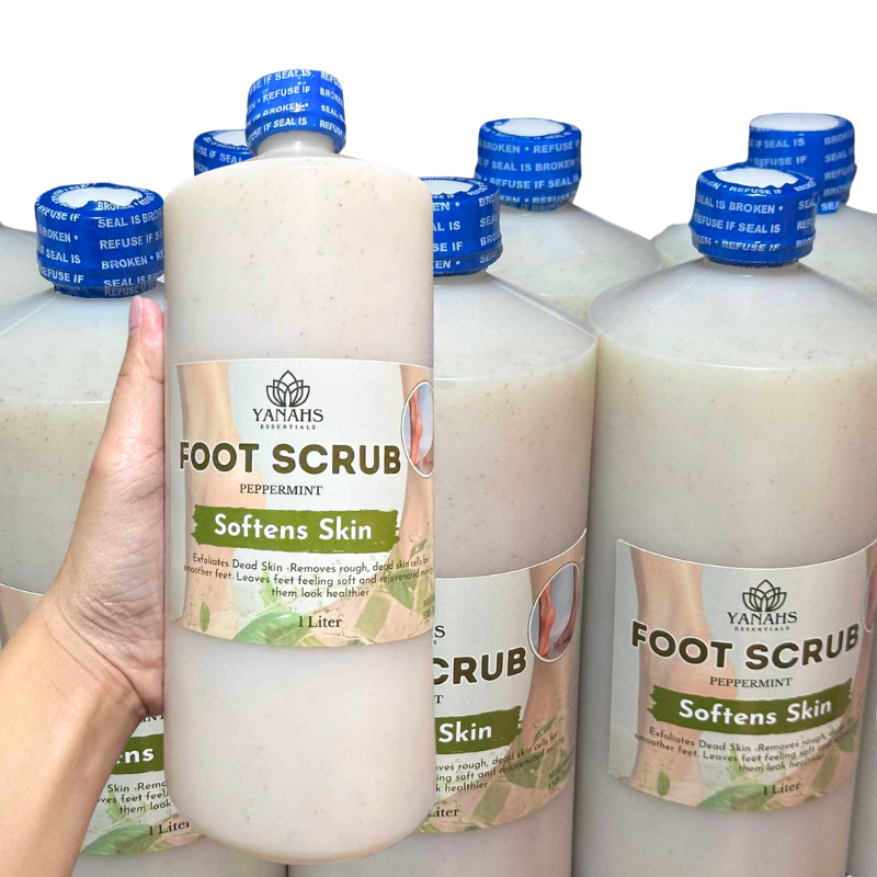 Spa Foot Scrub 1Liter- Removes rough, dead skin cells for a smoother ...