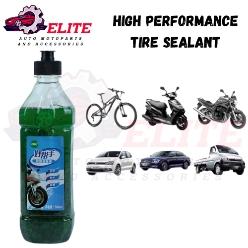 EliteAutoMoto 500ML TIRE SEALANT LIQUID Car Leak Repair Automatic Tire ...