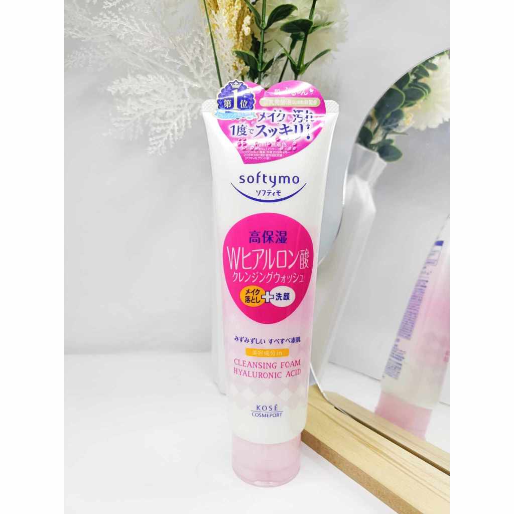 KOSE SOFTYMO HYALURONIC GENTLE CLEANSING FOAM FACIAL WASH 190g/230g JAPAN | Shopee Philippines