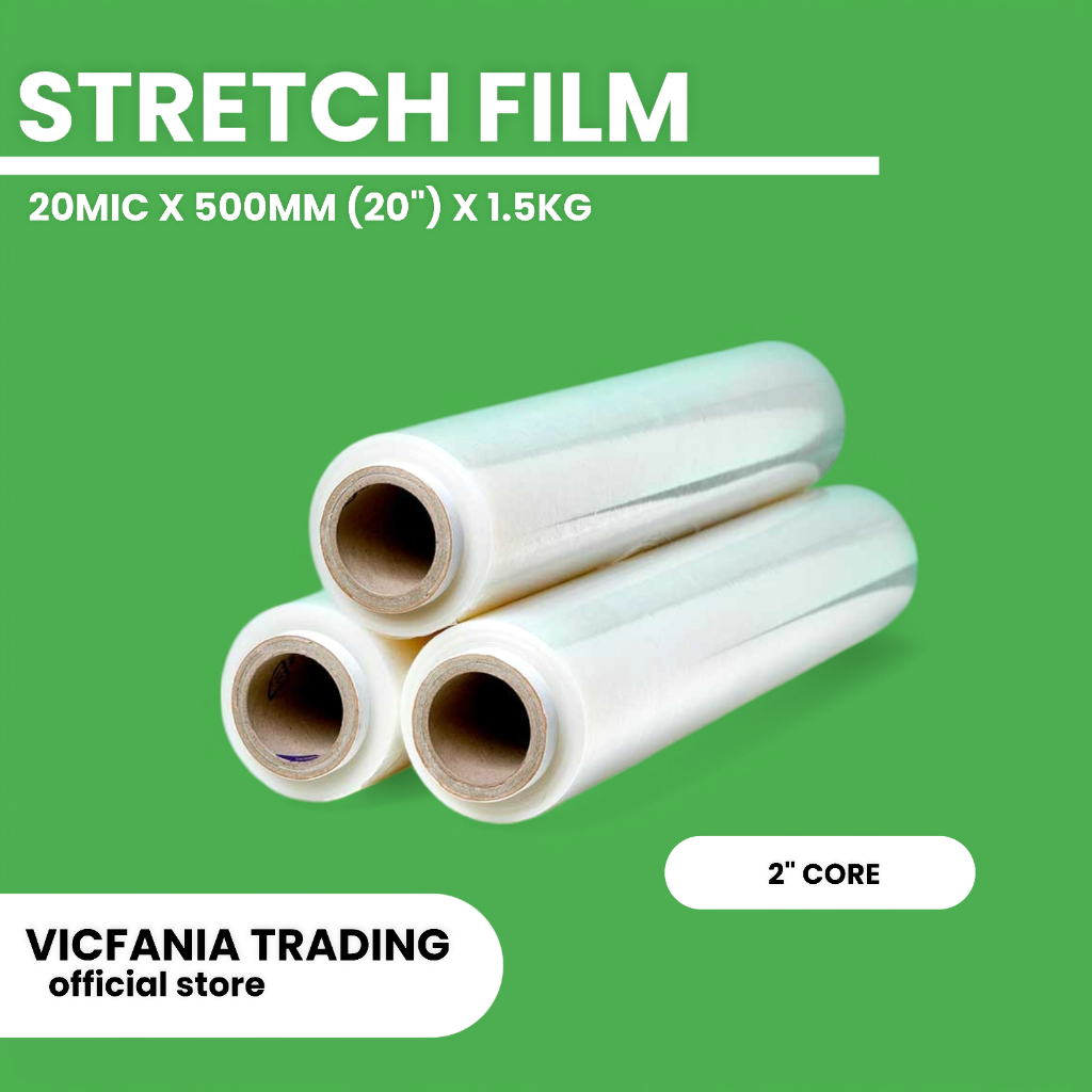 Stretch Film 20mic x 500mm | Shopee Philippines