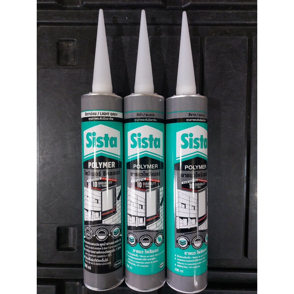 Sista Modified Silicone Polymer Sealant 290ml - All Around Sealant , 3 ...