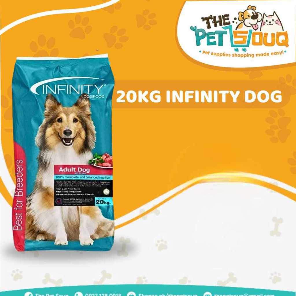 20KG INFINITY DOG FOOD | Shopee Philippines