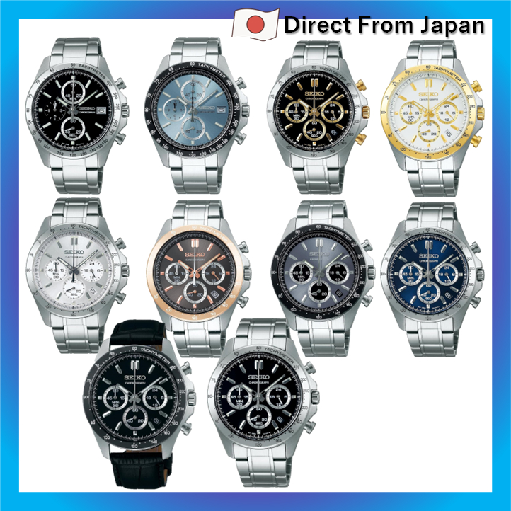 [Seiko Watch] SBTR027 Wristwatch Seiko Selection Quartz Chronograph ...