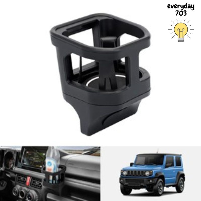 SUNIVIC Suzuki Jimny JB64 JB74 Drink Holder with Center Hold, Vehicle-Specific Design for Sierra ...