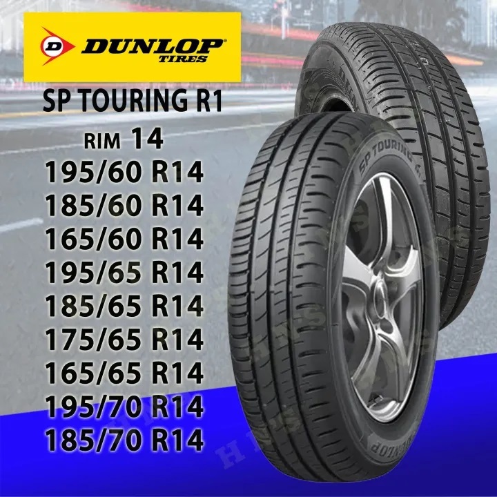 Dunlop Tires R14 SP Touring R1 ( 165/60 R14 , 165/65 R14 , 175/65 R14 ...