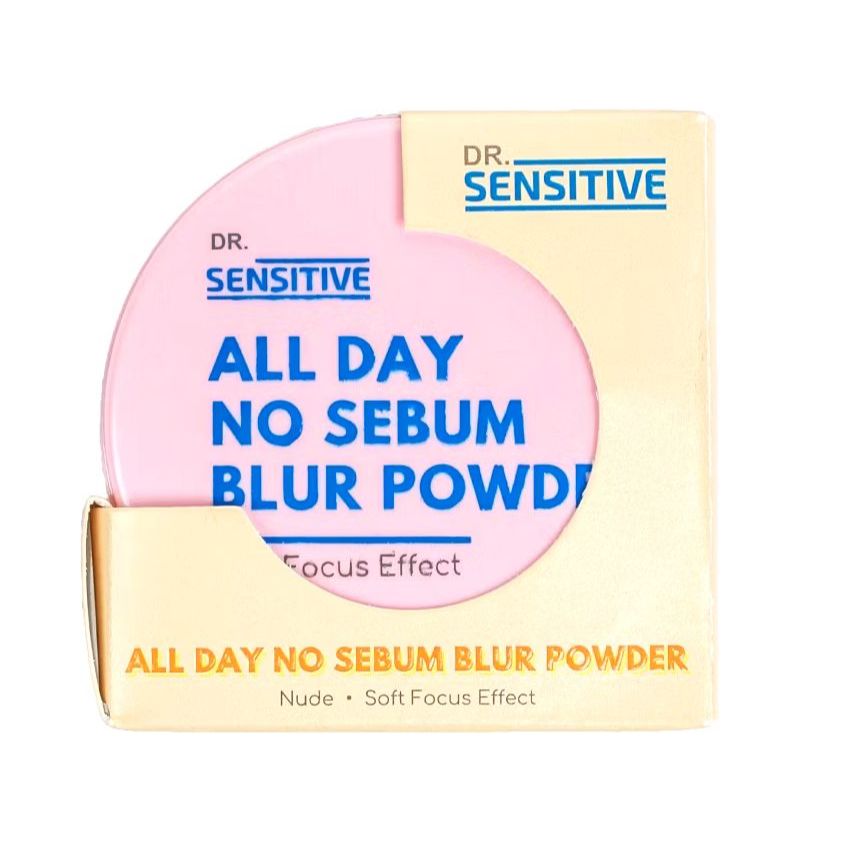 DR. SENSITIVE All Day No Sebum Blur Powder Nude 25g | Shopee Philippines