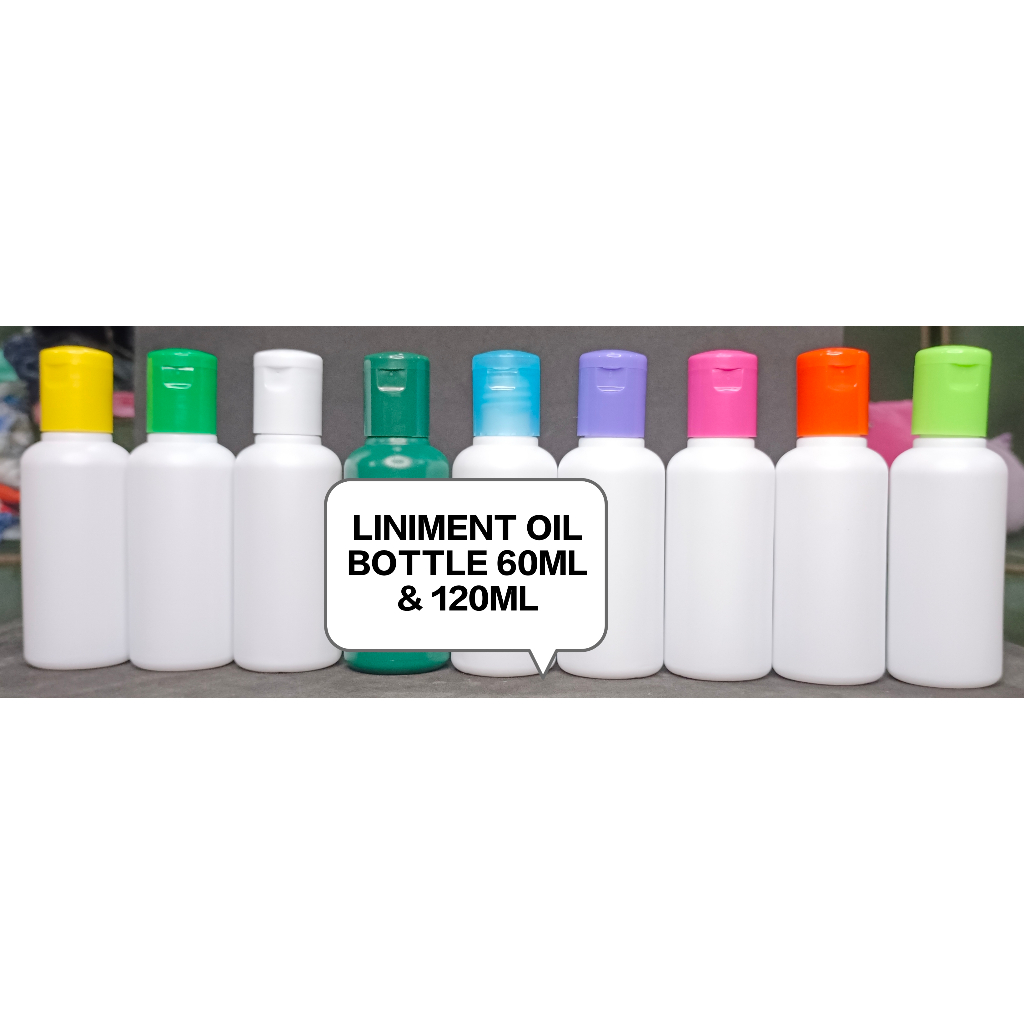 Liniment Bottle 60mL/120ml (10pcs) | Shopee Philippines