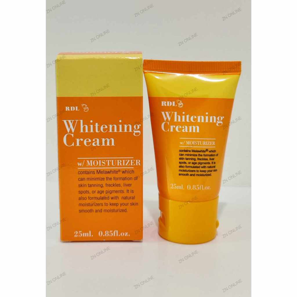 RDL WHITENING CREAM WITH MOISTURIZER 25 ML | Shopee Philippines