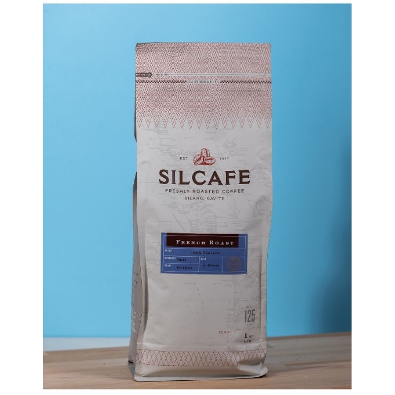 SILCAFE French Roast Ground Coffee 1kg (med fine grind) | Shopee ...