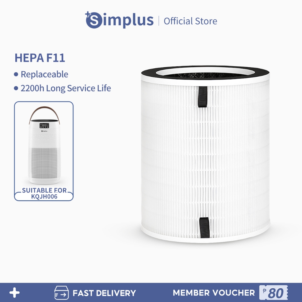 Simplus Air Purifier Filter HEPA 11 KQJH006 | Shopee Philippines
