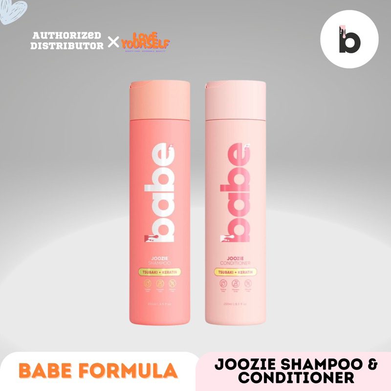 Babe Formula Joozie Shampoo and Conditioner Tsubaki and Keratin for ...