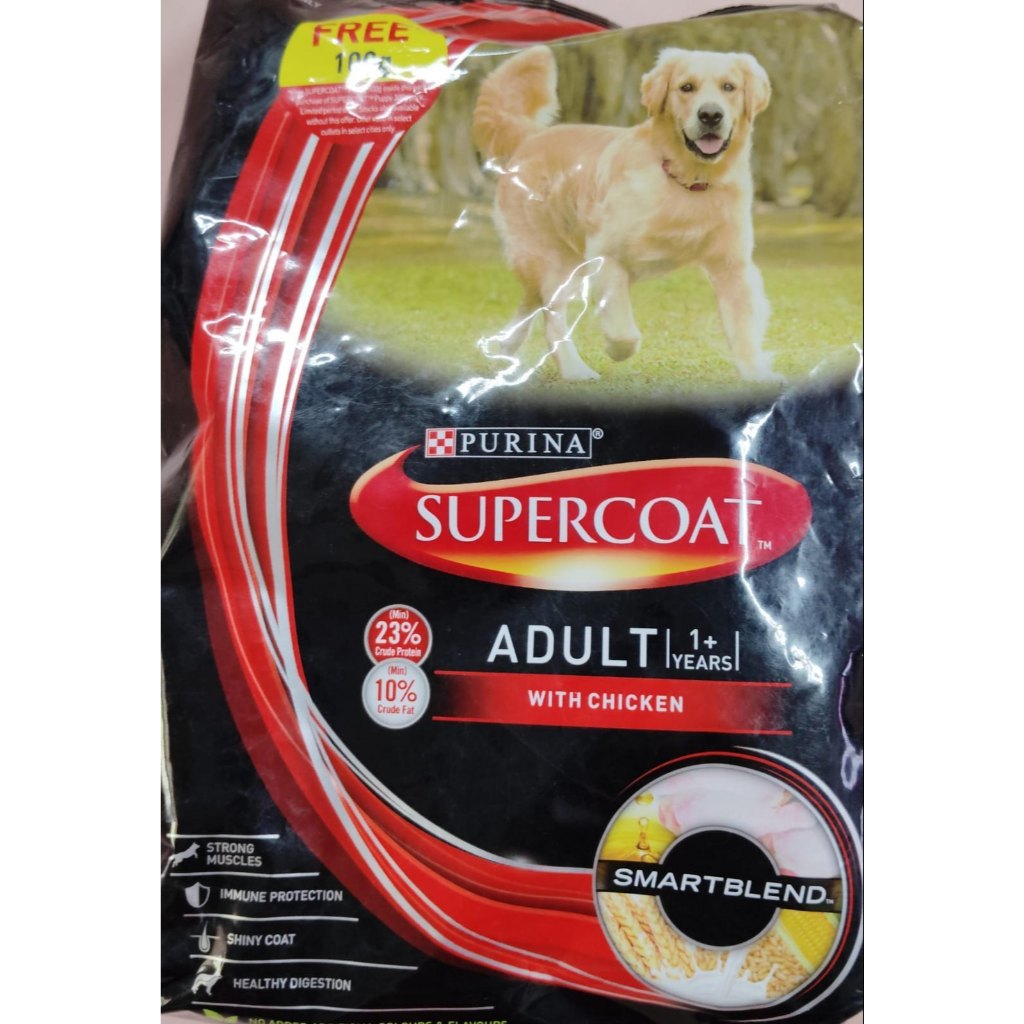 Purina SuperCoat Adult with chicken 3kg | Shopee Philippines