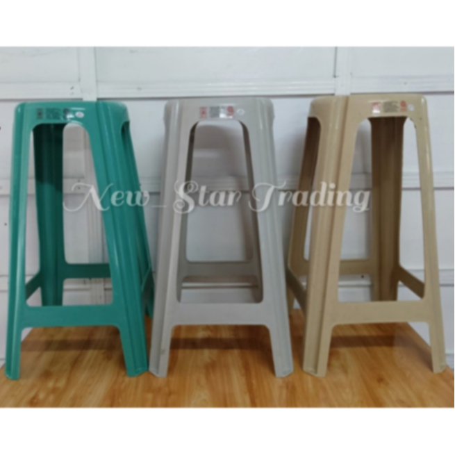 Ichiban High Original Plastic Monoblock Stool/ BAR STOOL / BAR CHAIR ...