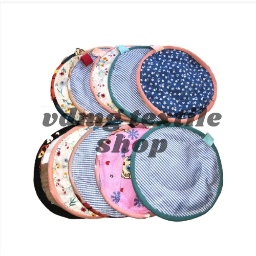 makapal na tela with tali Basahan bilog/round pot holder for kitchen ...