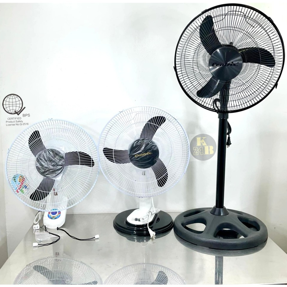 Centrix Electric Wall Fan/Desk Fan and Stand Fan (Choose Variation ...