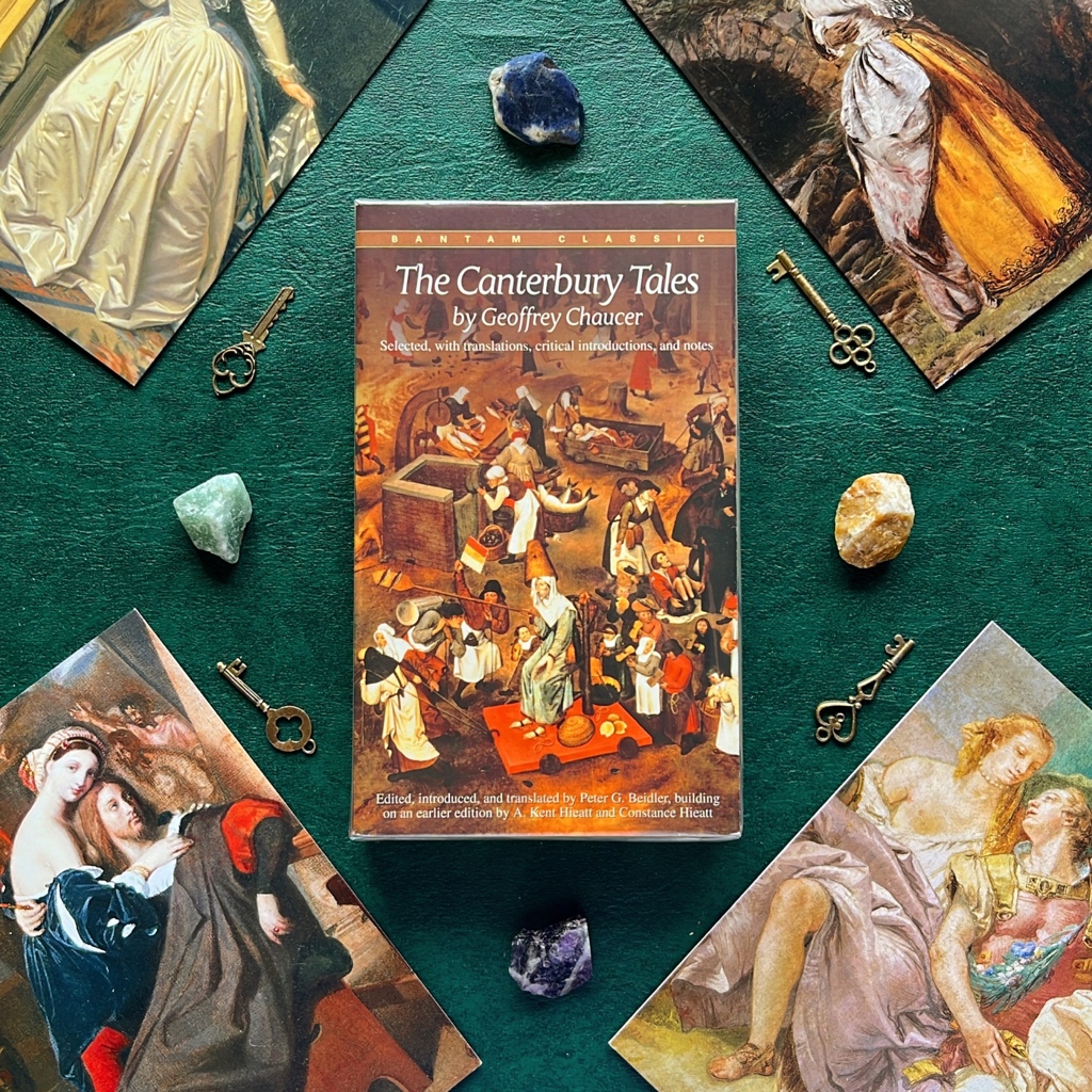 The Canterbury Tales (Paperback) by Geoffrey Chaucer (Bantam Classics ...