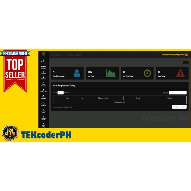 AUTOMATED PAYROLL WITH TIME LOG ATTENDANCE APP - Online | Shopee Philippines