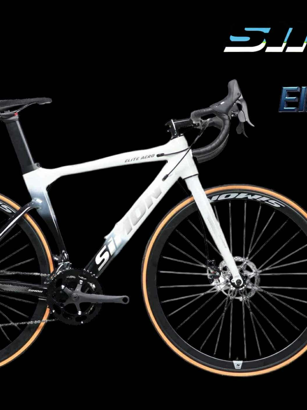 2025 SIMON ELITE AERO ROAD BIKE 2X8SPEED STI DISC BRAKES | Shopee ...