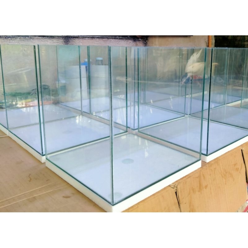 AQUARIUM TANK 8x8x8 inches LWH(CUBE TANK) | Shopee Philippines