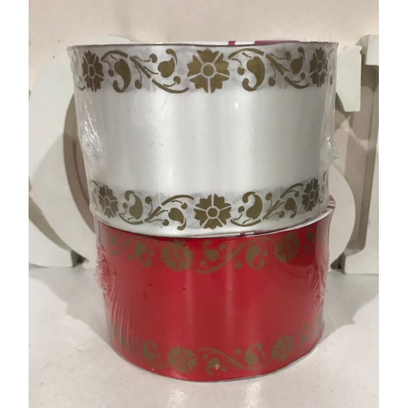 Plastic Ribbon floral design edging (PR2L40) 70mmx70yards Fanbo ...