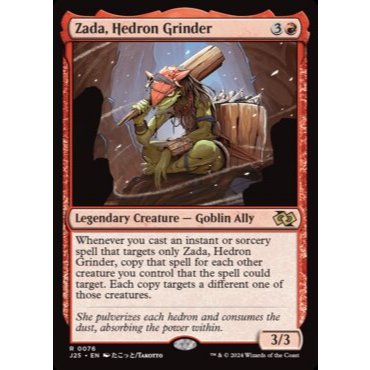 Zada, Hedron Grinder (Anime) - Foundations Jumpstart (J25) - RED ...