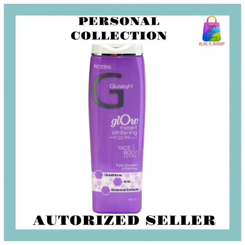 PC Glutalight glow instant whitening face and body lotion SPF ...