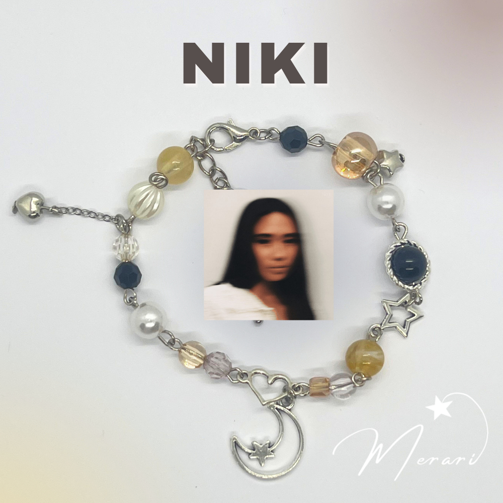 NIKI Inspired Handmade Chained Bracelets and Keychain by Merari (Nicole ...