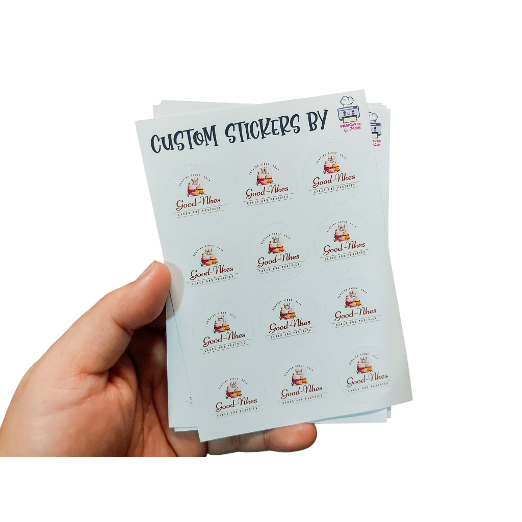 Customized Sticker Label | Shopee Philippines