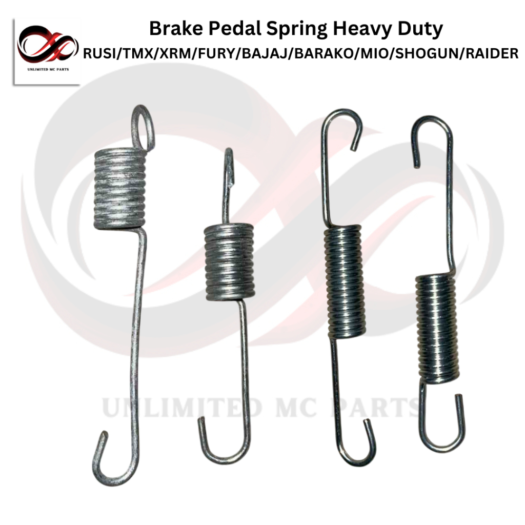 Brake Pedal Spring Heavy Duty Rusi/TMX/XRM/FURY/BAJAJ/BARAKO/MIO/SHOGUN ...