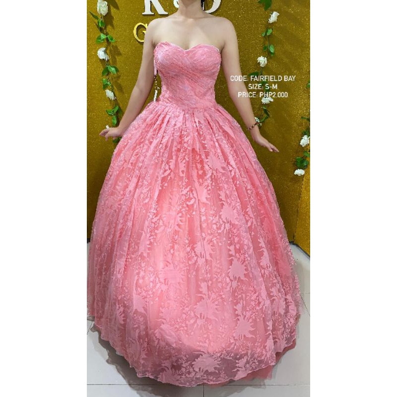 DEBUT GOWNS: CODE: ( FAIRFIELD BAY) | Shopee Philippines