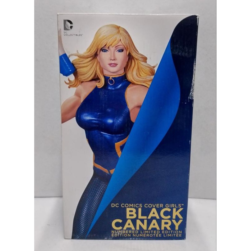 Opened Box BLACK CANARY COVER GIRLS STATUE BY DC COMICS | Shopee ...