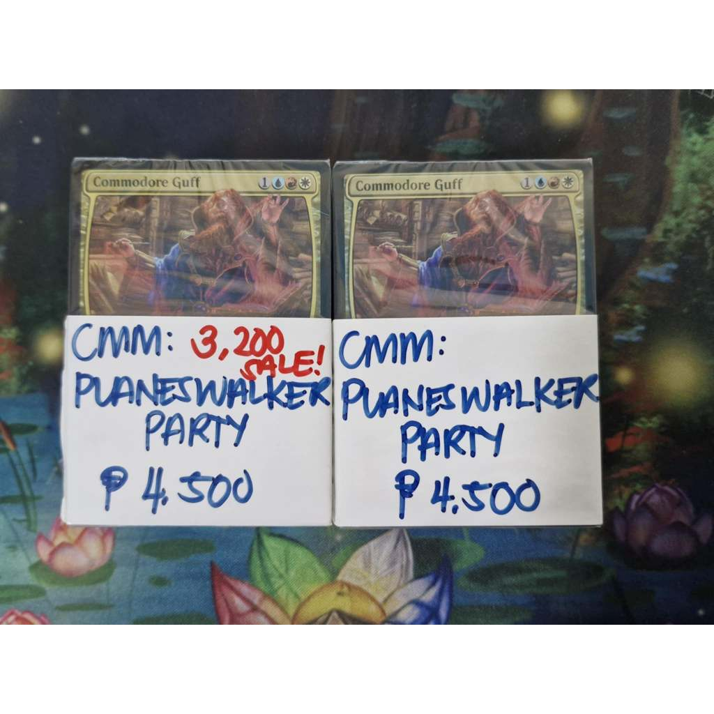 Commander Deck: CMM: Planeswalker Party (White-Blue-Red) | Shopee ...