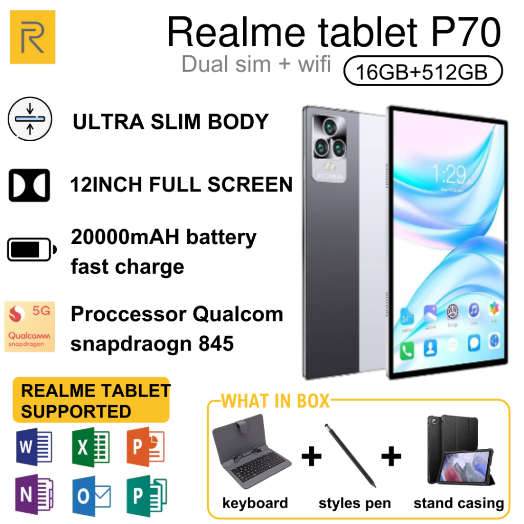 REALME P70 PRO | 16GB RAM+512GB ROM | 4K Full HD LED 4G LTE Dual SIM ...