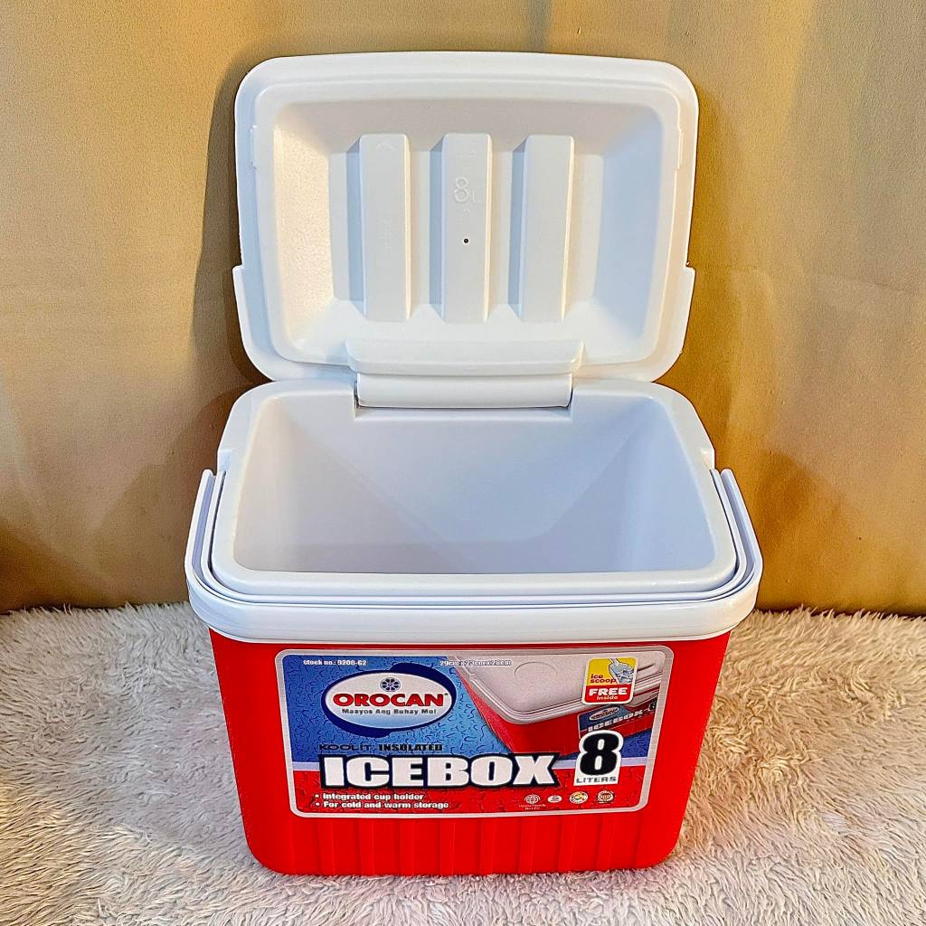 8 Liters Orocan Ice Box Cooler with Ice Scooper/ Cooler/ Cooler Chest ...