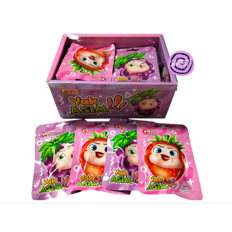 30 PCS YAK ASIM CANDY FRUIT FLAVOR/SWAK PANINDA /LOOFBAG FILLER ...